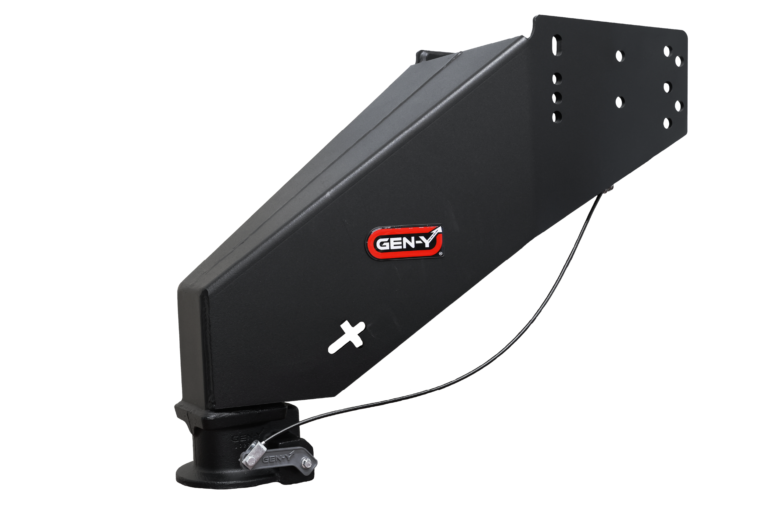 The NOMAD Fifth Wheel-to-Gooseneck Static Pin Box with SnapLatch Coupl ...